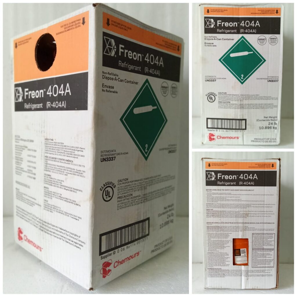 Freon Chemours R404a USA | BukitES